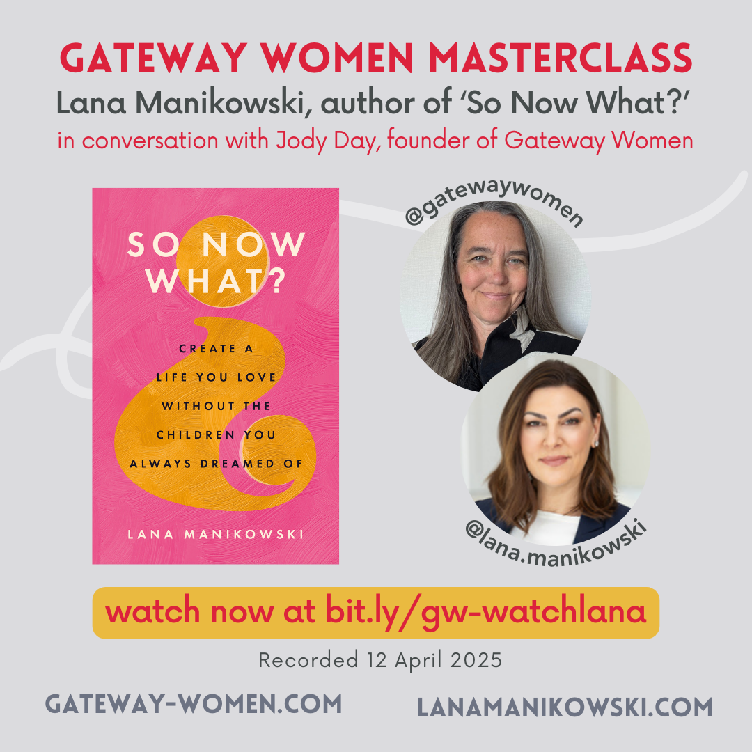 [WATCH NOW] GATEWAY WOMEN MASTERCLASS WEBINAR: AN AUTHOR INTERVIEW AND ...